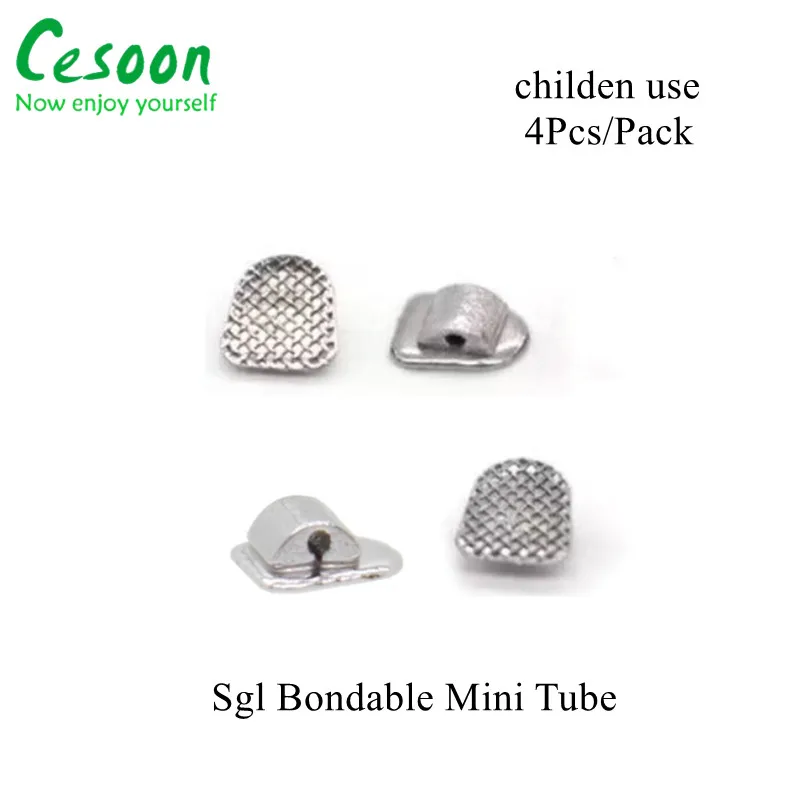 4Pcs-Set-Dental-Orthodontic-Mini-Tube-Sgl-Bondable-Molar-Teeth-022-For ...