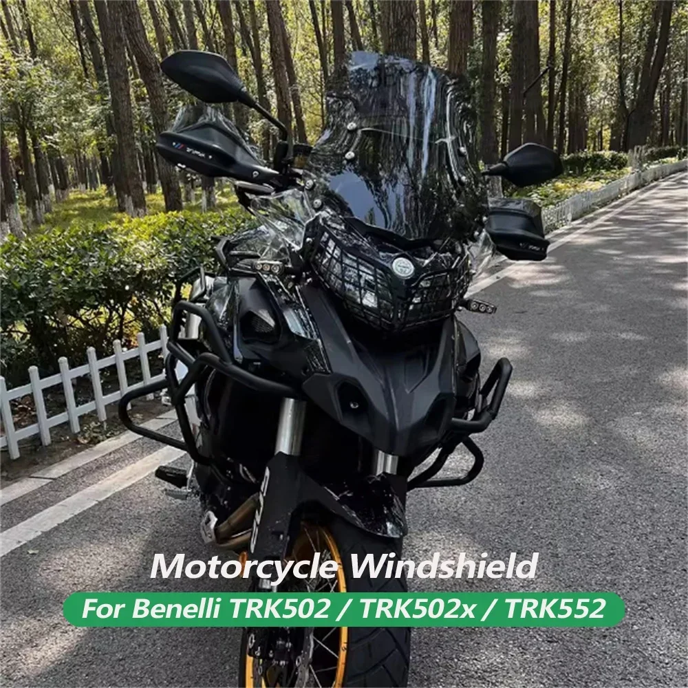 For Benelli TRK502 TRK502x modified windshield with raised windshield ...