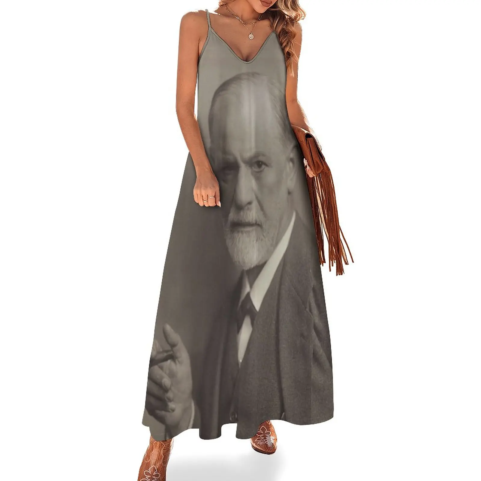 Sigmund-Freud-Sleeveless-Dress-dress-women-s-clothing-korea-stylish ...