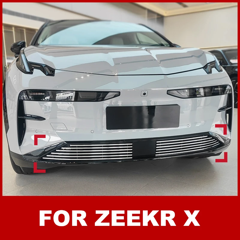 1-Set-Car-Styling-Front-Grille-Trim-Garnish-Cover-Stickers-For-Zeekr-X ...