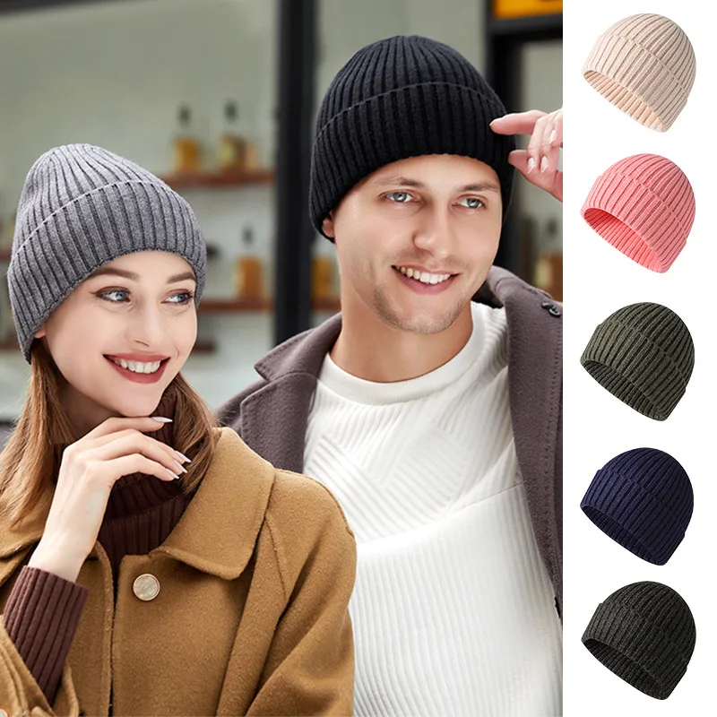 Winter-hat-men-s-and-women-s-warm-knit-wool-hat-outdoor-windproof-cover ...