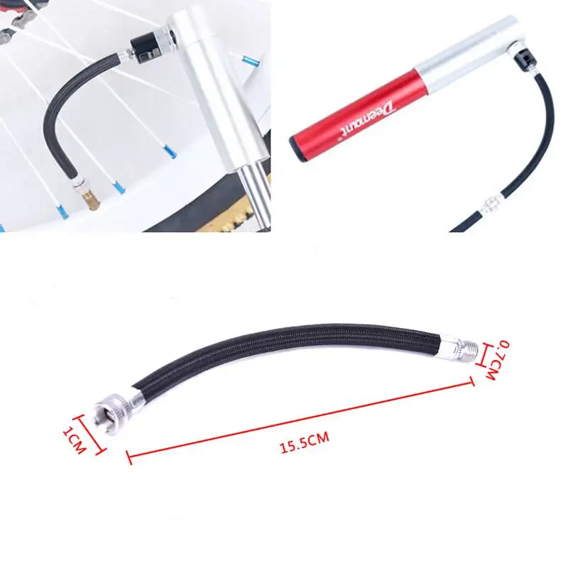 2024-1Pc-Hot-Bicycle-Pump-Extension-Hose-Tube-Pipe-Cord-Portable-Bike ...