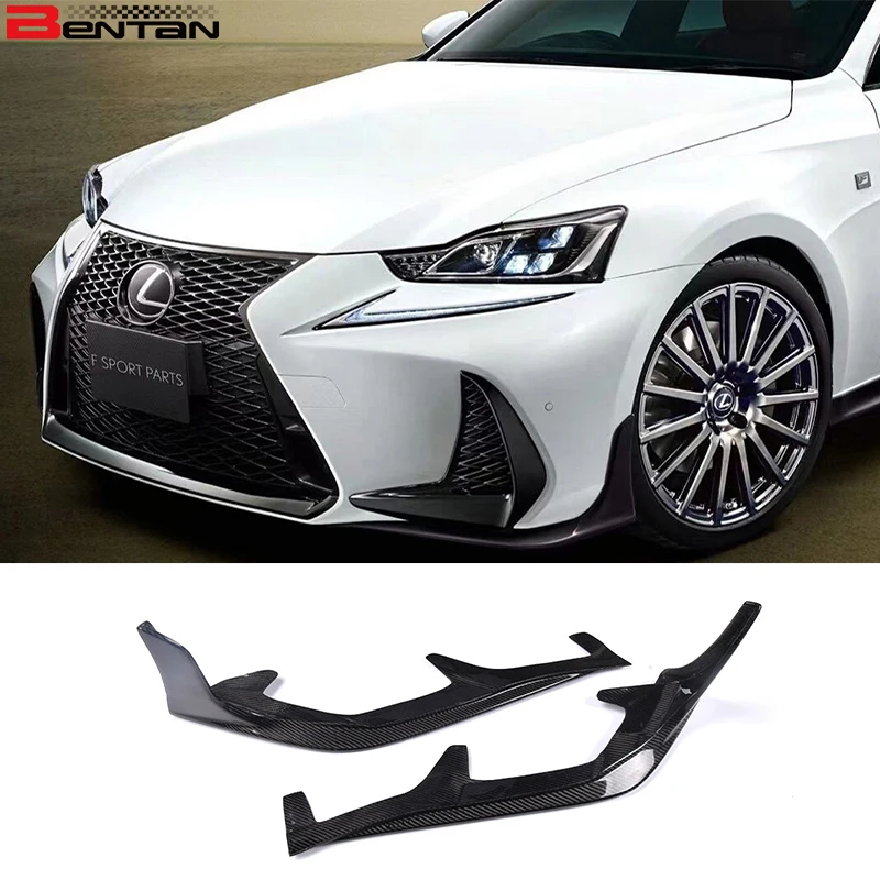 Applicable-to-2017-Lexus-is200t-is300-is350-carbon-fiber-front-lip ...