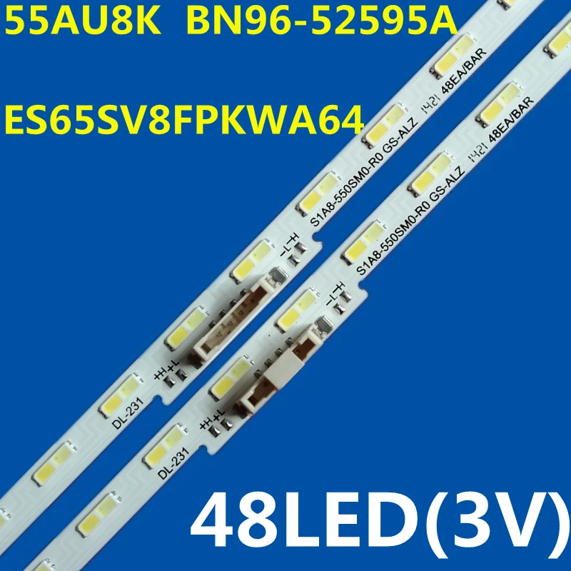 Faixa-LED-S1A8-550SM0-R0-BN96-52595A-UA55AU8000-UA55AU8000-UA55AU8080-UA55AU8100-UA55AU8800 ...