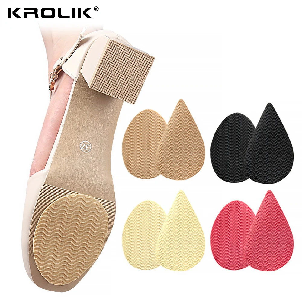 Silica-Gel-Anti-Slip-Soles-for-Shoes-Protector-Women-High-Heel-Sole-Non ...