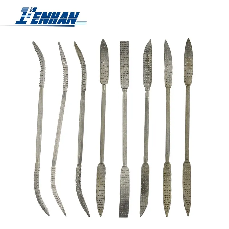 Mini riffler arquivo rasp conjunto 4.5x190mm dupla extremidade agulha ...