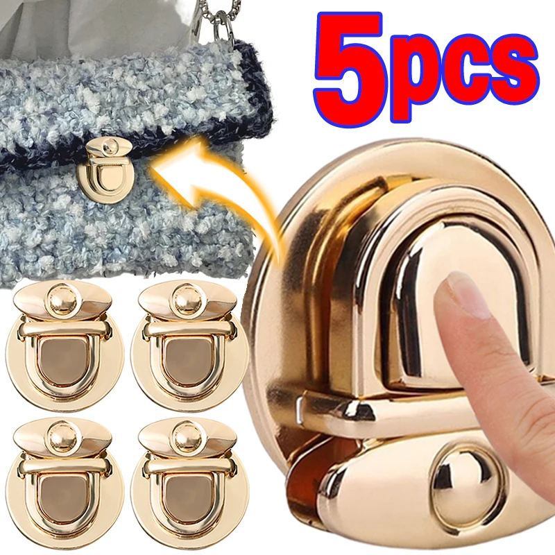 1-5pcs-Metal-Locks-Bag-Clasp-Catch-Buckles-for-Handbags-Shoulder-Bags ...