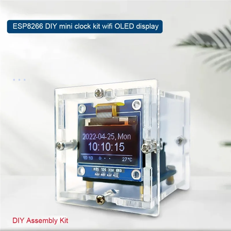 ESP8266 DIY Clock Kit – Wired Innovation