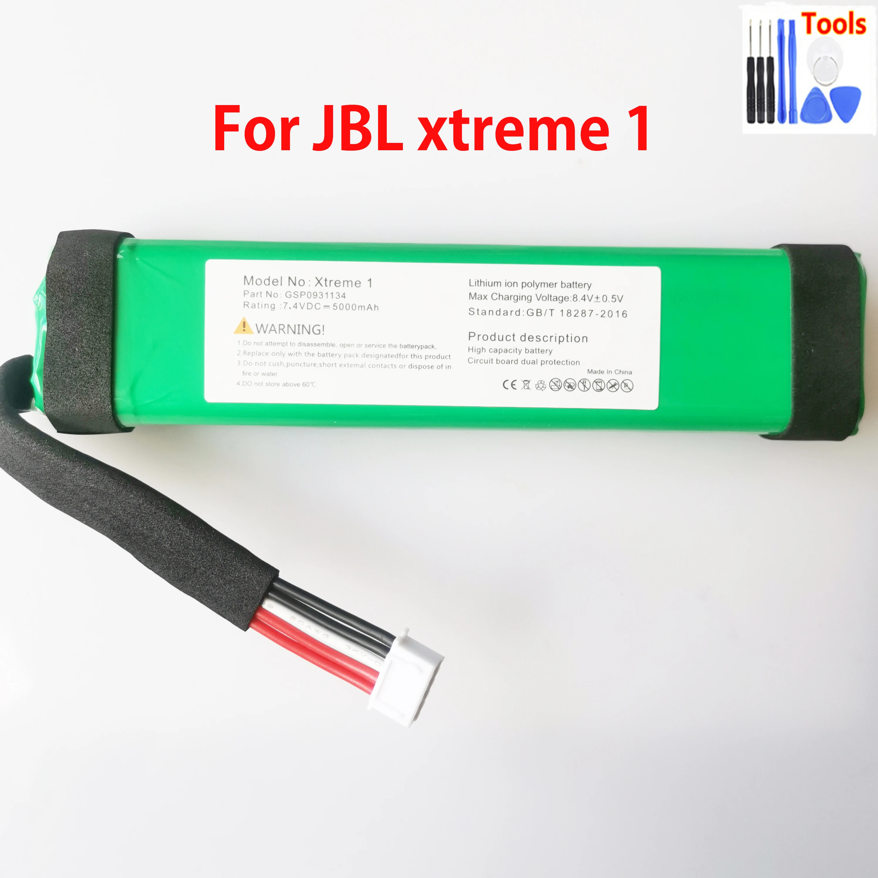 New-7-4V-5000mAh-37-0Wh-GSP0931134-Speaker-Battery-for-JBL-XTREME ...