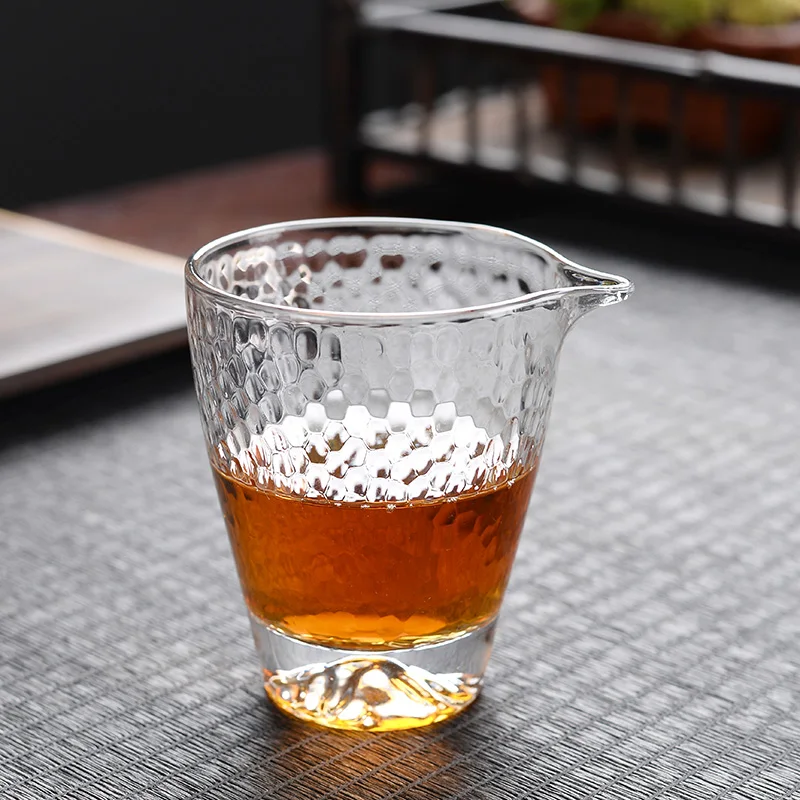 Chinese-Tea-Ceremony-Glass-Cup-Gongdaobei-Thickening-Pouring-Cup-Tea ...