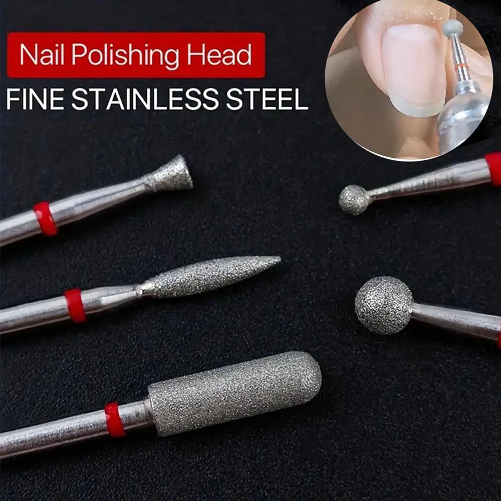 5pcs-Set-Diamond-Nail-Drill-Bit-Milling-Cutter-for-Manicure-Electric ...