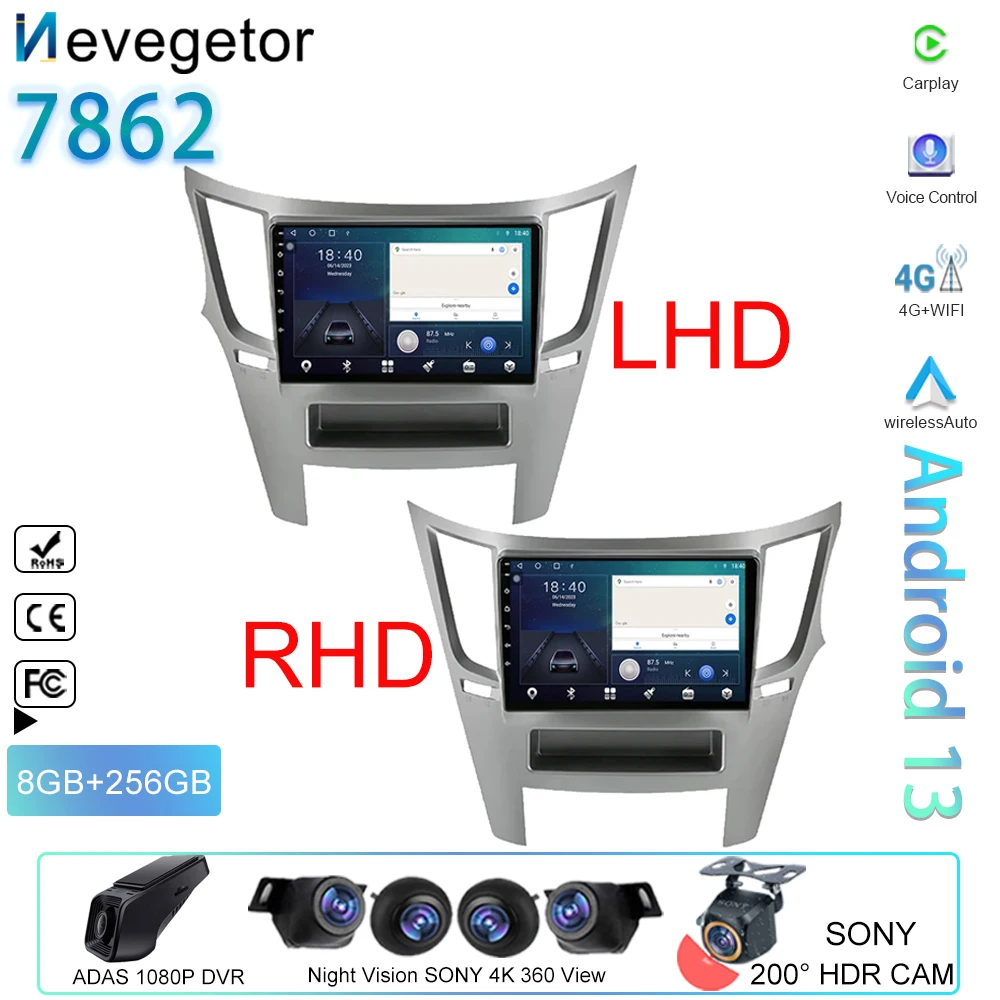 LHD-RHD-Android-13-For-Subaru-Outback-4-BR-Legacy-5-2009-2014-BT-IPS ...