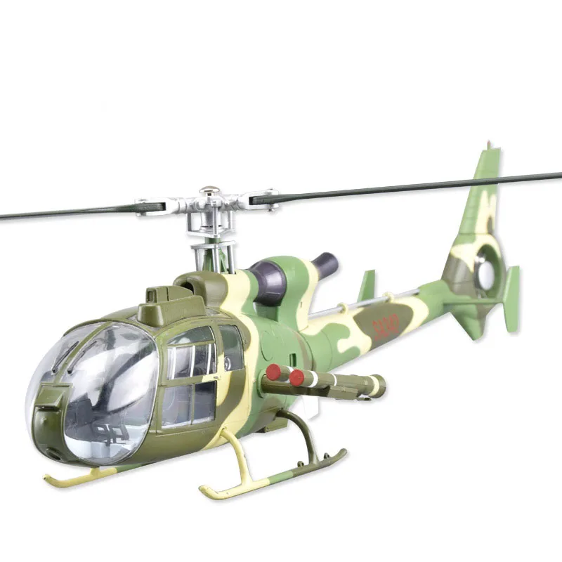 1:32 Scale Model China Small Antelope Helicopter SA342 Gunship Military ...
