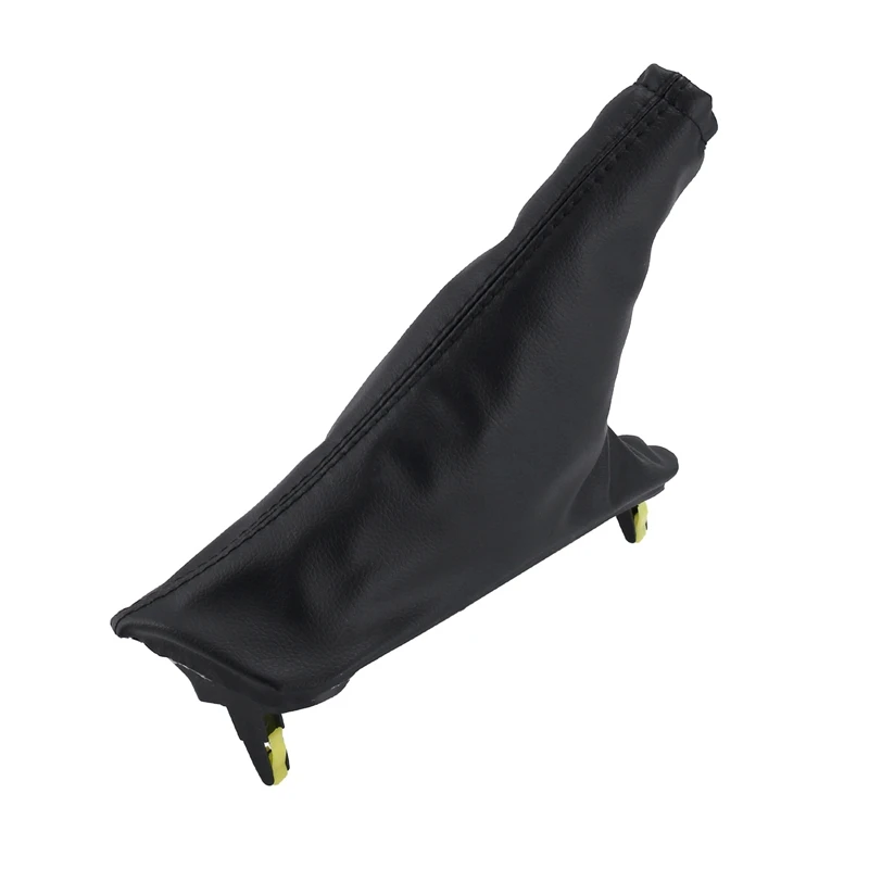 Handbrake-Cover-Hand-Brake-Boot-Black-Leather-For-Ford-Falcon-FG-Dust ...