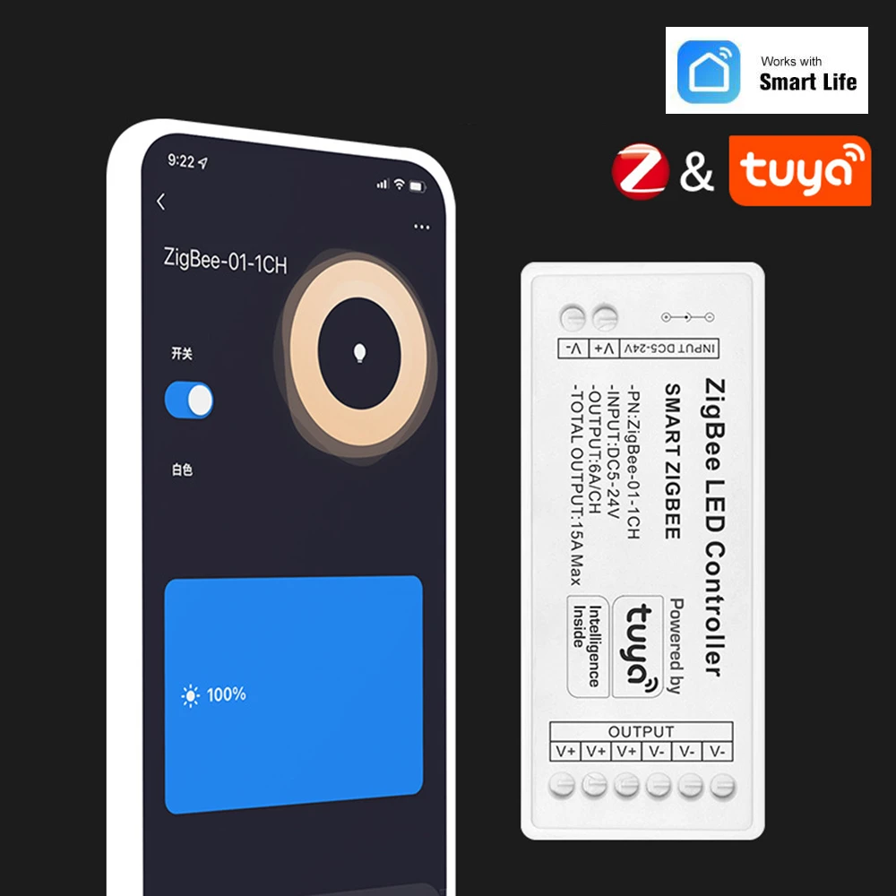 Zigbee Led Strip Light Controller | Zigbee Led Strip Controller 5v ...