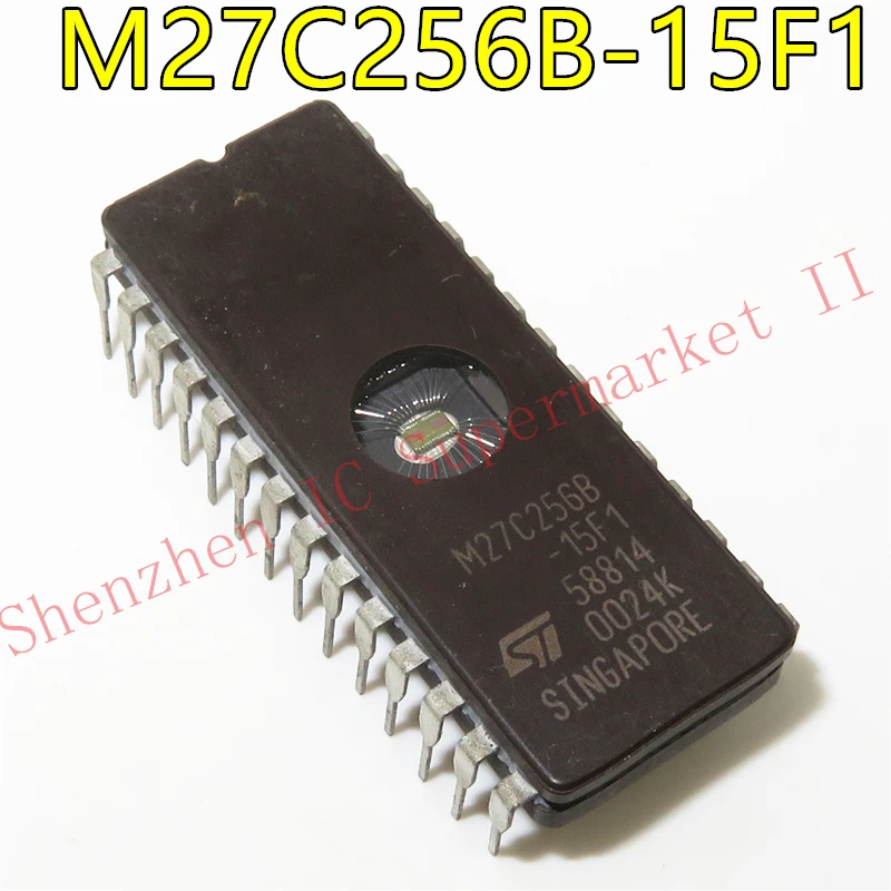 M27C256B M27C256B 15F1 1 piezas 256 Kbit (32Kb x 8) UV EPROM y OTP ...