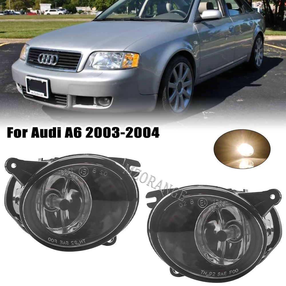 2Pcs Front Halogen Fog Lights For Audi A6 C5 2003 2004 For Audi A6 C5 ...