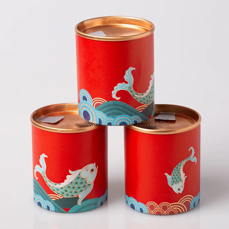 New Solid Mini Empty Tea Tin Can Household Green Black Tea Sealed Jar ...