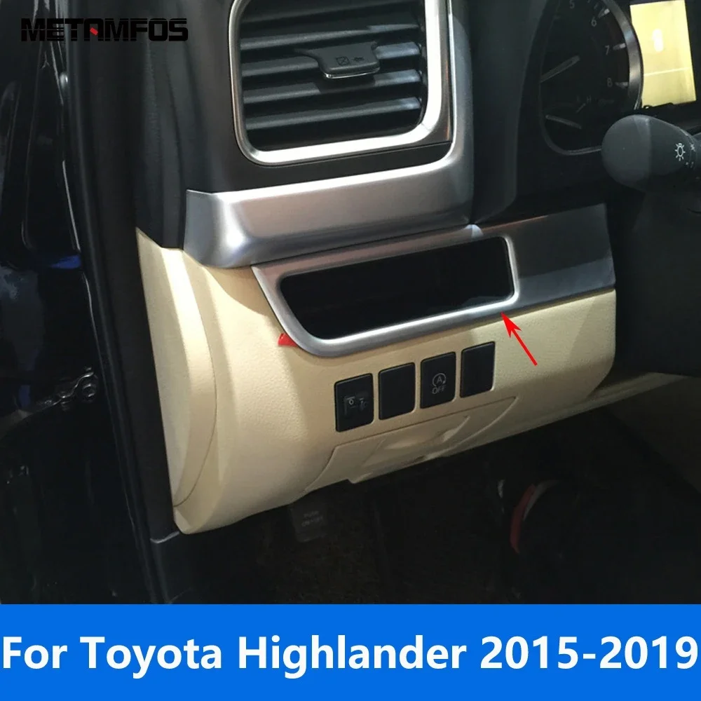 Car-Accessories-For-Toyota-Highlander-2015-2016-2017-2018-2019-Matte ...