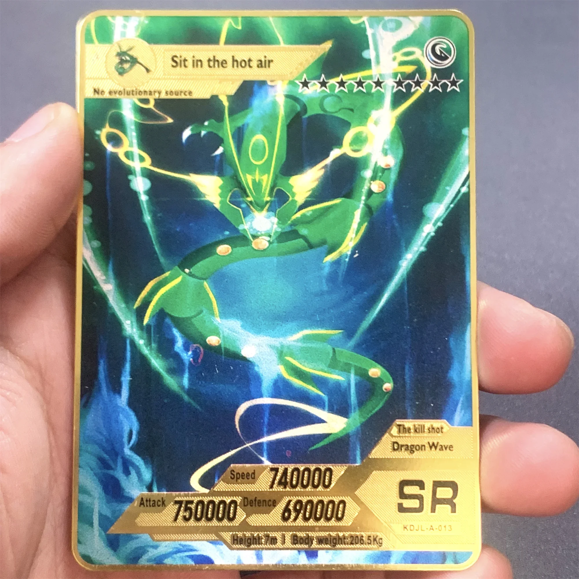 10000HP Charizard Vmax Cards Metal English Card Arceus GX Vstar V ...