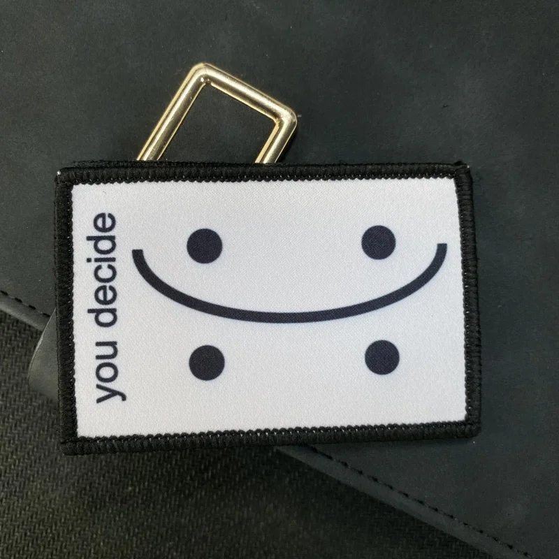 You-Decide-Crying-Face-or-Smiling-Face-Funny-Meme-Patches-Tactical ...