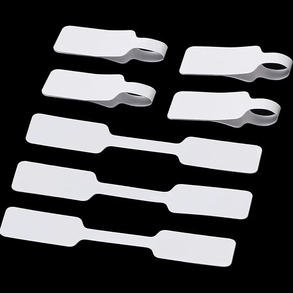 100pcs Self-Adhesive Cable Labels Writable Wire Tags Reusable Wire ...