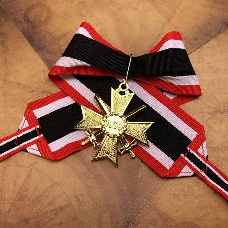 Badge-of-German-Cross-Merit-Cross-Medal-Eagle-Ribbon-Emblem-German ...