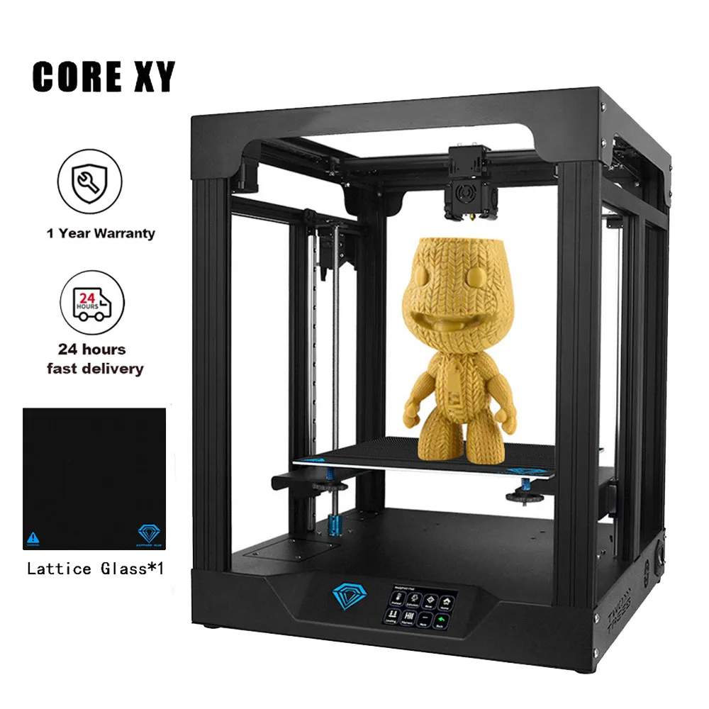 TWOTREES-3D-Printer-SP-5-V1-1-Core-XY-Structure-with-Linear-Guide-PEI ...