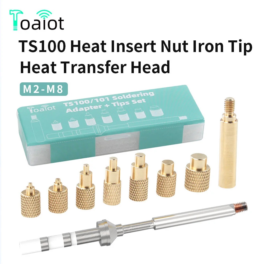 TS100-Soldering-Iron-Tip-Heat-Insert-Nut-Iron-Tip-Insert-Internal ...