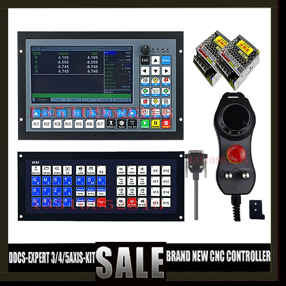 Cnc Offline Controller Ddcs-expert/m350 3/4/5 Achse Control System G Code Unterstützung Werkzeug ...