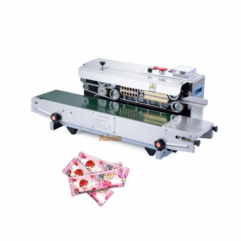 Automatic Horizontal Plastic Film Bags Heat Sealing Machine Ice Cream ...