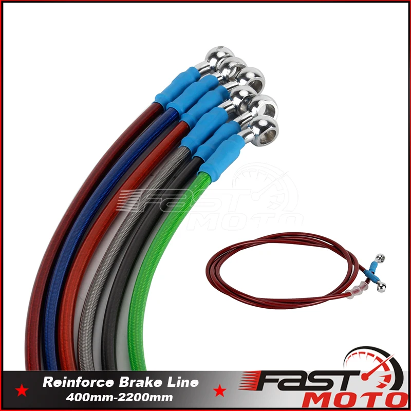 Motorcycle-Brake-Hose-Dirt-Bike-Braided-Steel-Hydraulic-Reinforce-Brake ...
