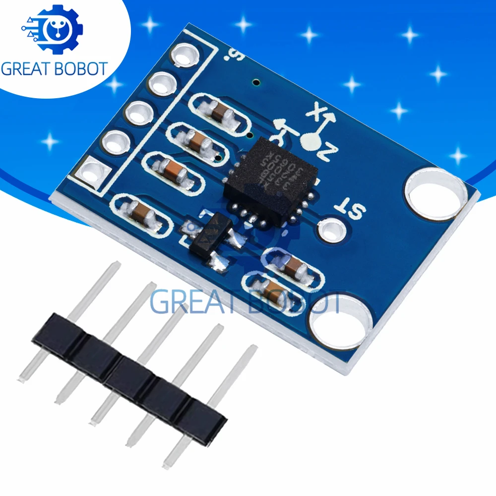 BS GY - 61 ADXL335 Acelerómetro analógico de 3 ejes - Transductor ...