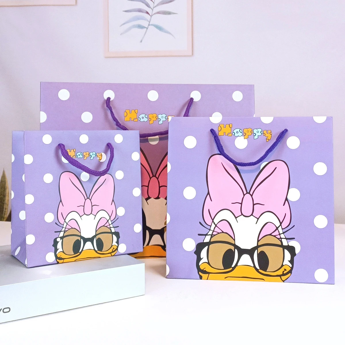 6Piece-Disney-Minnie-mouse-party-Cartoon-birthday-gift-bag-for-paper ...