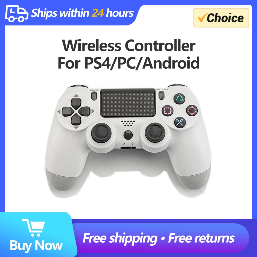 Controlador-inal-mbrico-compatible-con-Bluetooth-SONY-PS4-mando-inal-mbrico-consola-para-PS4-PC ...