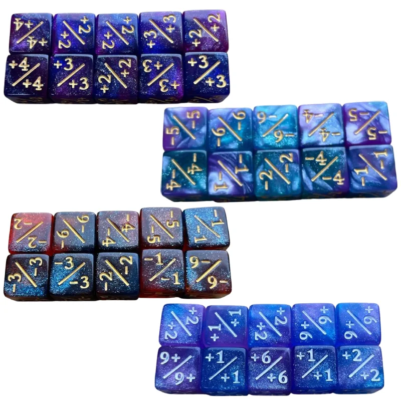 10x-Symbol-Dice-Double-Colors-Math-Counting-Teaching-Add-Subtract-Dice ...