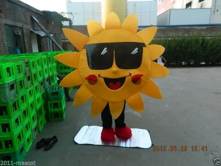 New Adult Character Cartoon Mr Sun Halloween Christmas Dress Full Body ...