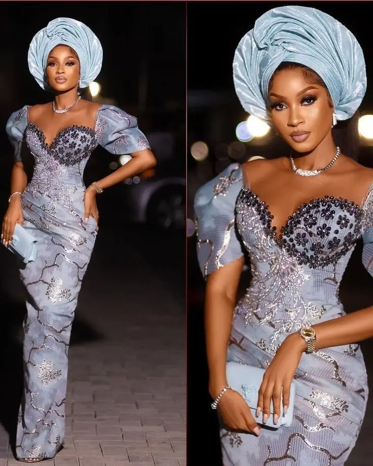 2024-High-Quality-African-Jacquard-Brocade-Lace-Fabric-Nigerian-French ...
