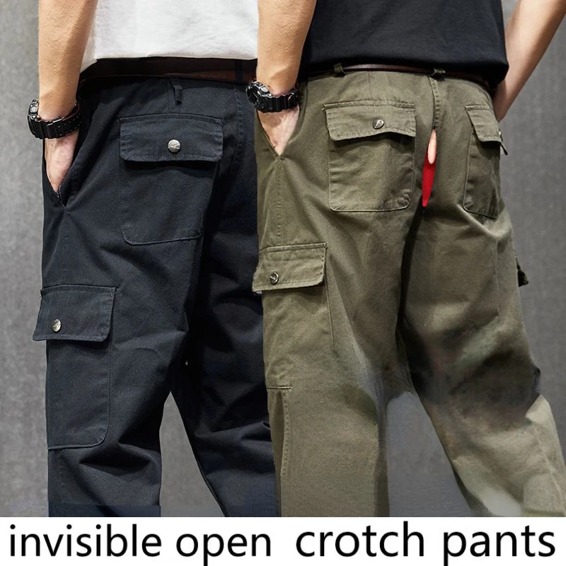 Invisible Open Crotch Pants, Pure Cotton, Loose and Thickened, Wear ...