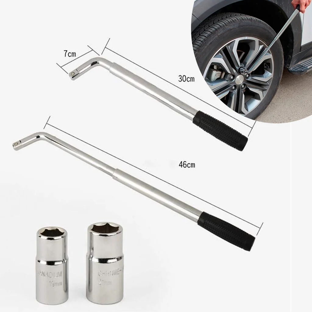 1/2 Telescopic Wheel Wrench Cylinder Wheel Key 17-19 21-23mm Mechanical ...