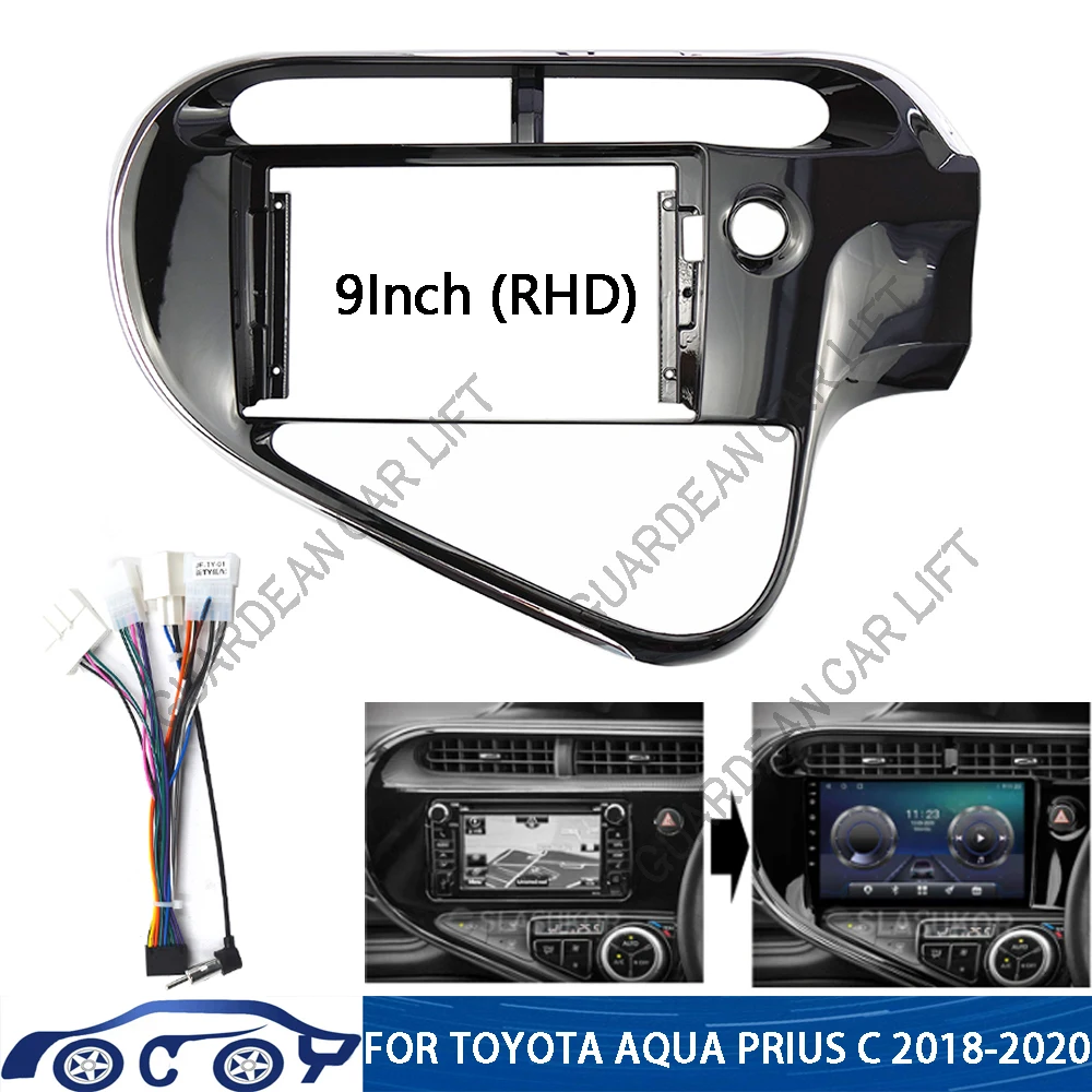 9-Inch-FOR-TOYOTA-AQUA-PRIUS-C-2018-2020-Car-Radio-Head-Unit-Android ...