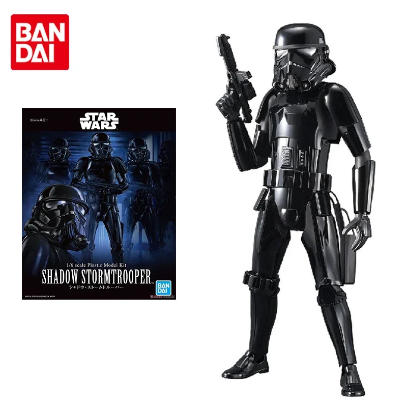 Bandai Star Wars Blocks Anime Figure 1/6 Shadow Stormtrooper Genuine ...