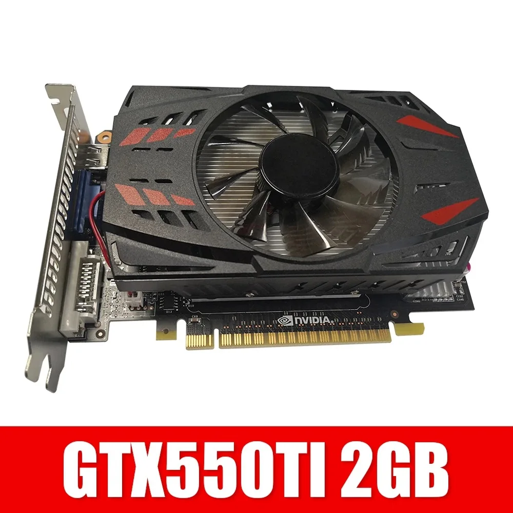 Placa gráfica gtx550ti 2 gb gddr5 128bit placa de vídeo para nvidia ...