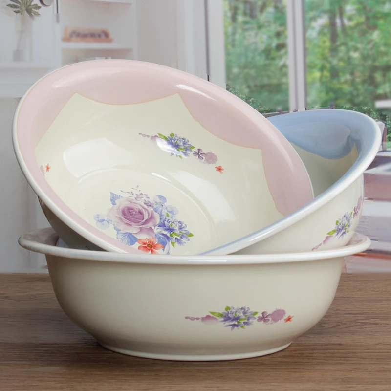 Enamel Kitchen Supplies | Kitchen Supplies Bowl | Basin Old Fashioned ...