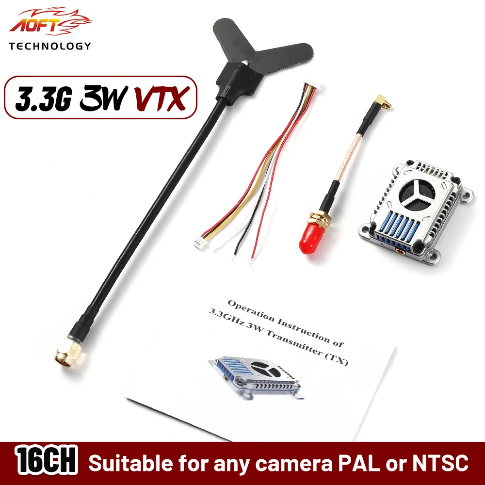 3-3G-VTX-3W-Analog-VTX-VRX-FPV-Traversing-Machine-16CH-for-7-13inch-FPV ...