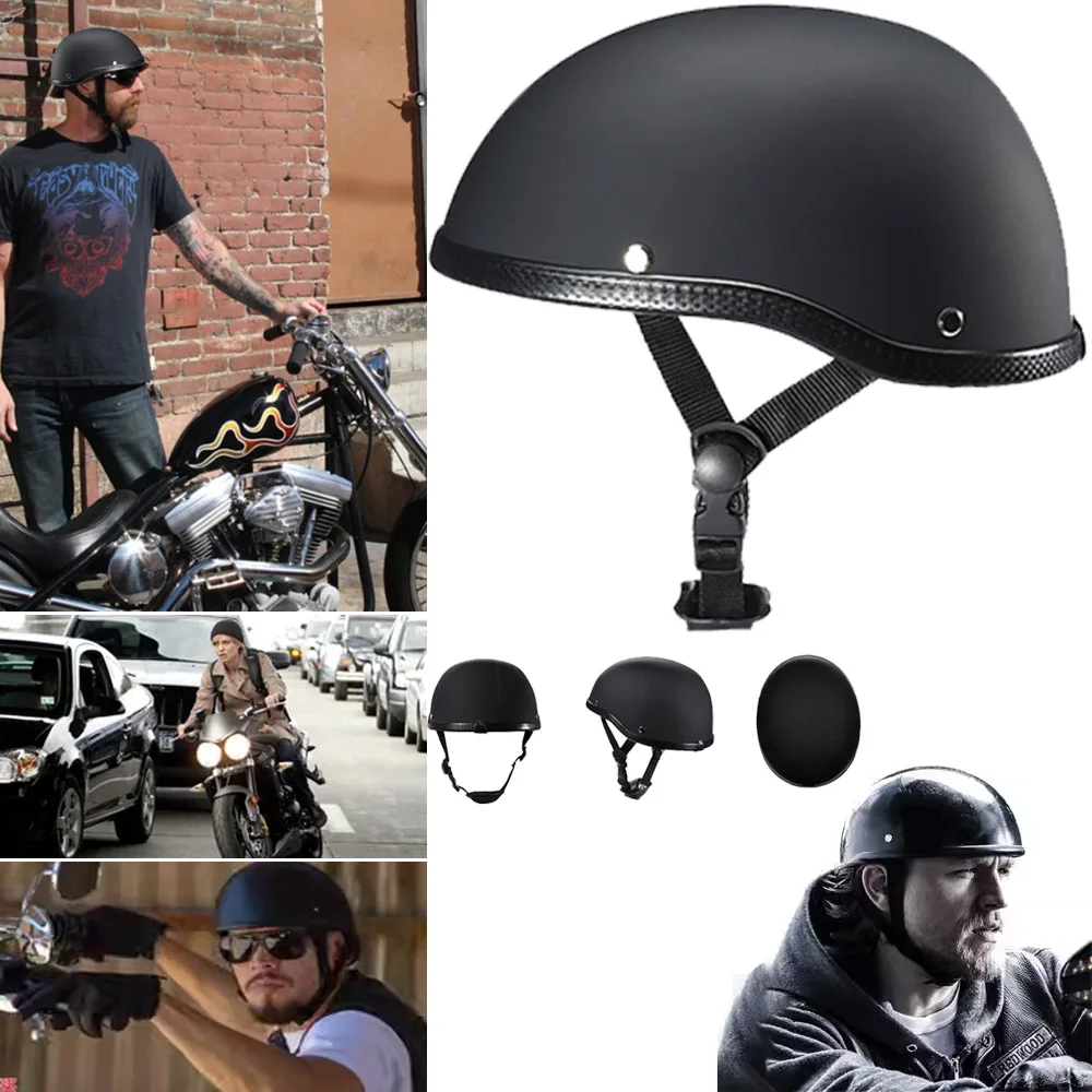 Motorcycle Helmet Retro Motorbike MTB Bike Unisex Cycling Safety ...