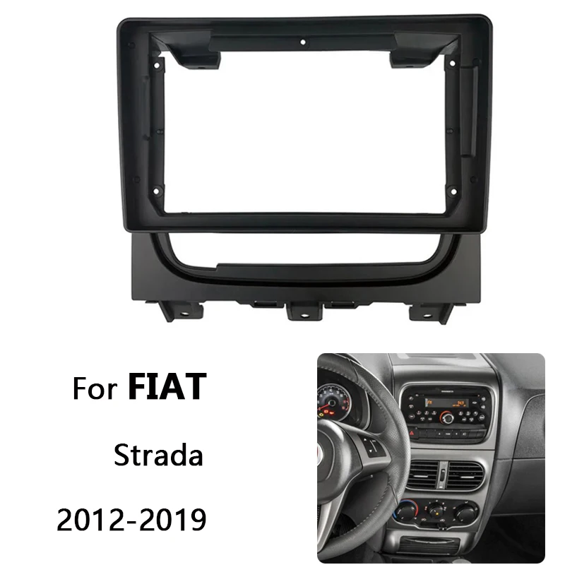 2-Din-Head-Unit-Car-Radio-Frame-Kit-For-Fiat-Strada-2012-2013-2014-2015 ...