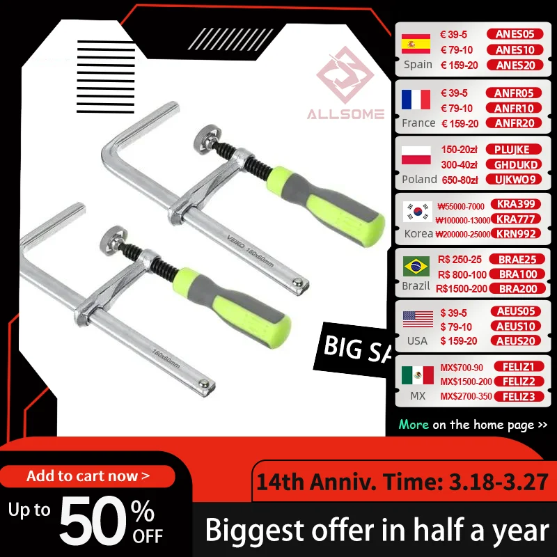 2pcs-Quick-Adjust-Screw-Handle-Track-Saw-Rail-Clamps-MFT-Clamps-for ...