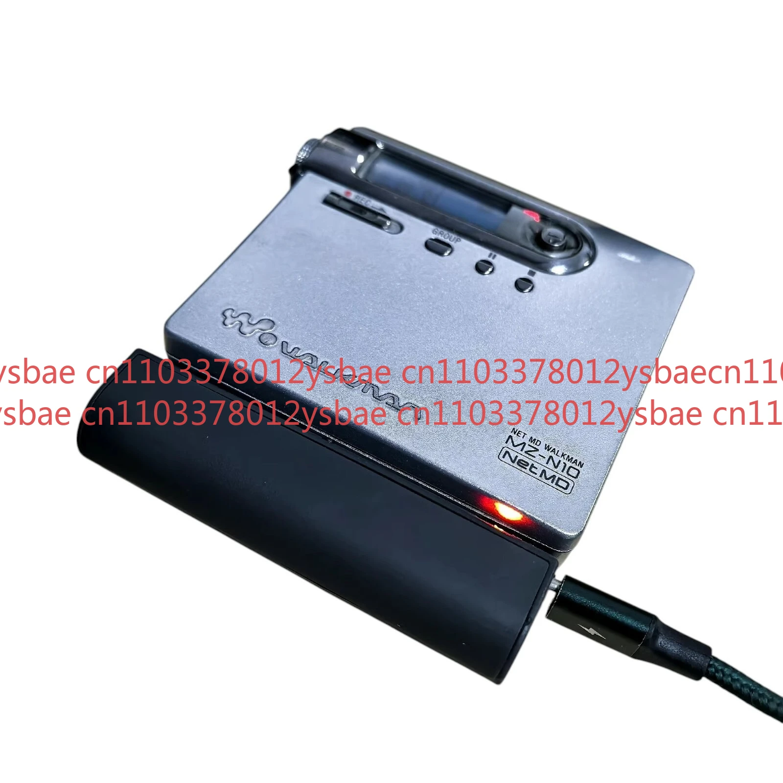 3D USBC Battery Case Attachment For SONY MD Walkman MZ-N10 （Charging ...