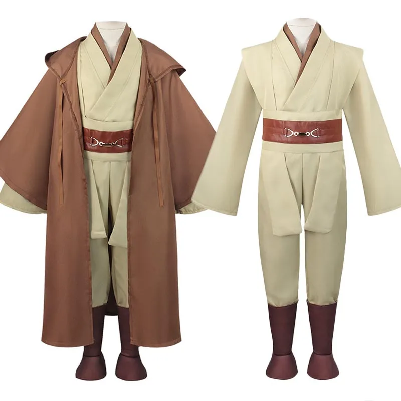 Jedi-Cosplay-Costume-Tunic-Robe-Knight-Hooded-Full-Set-Halloween-Jedi ...